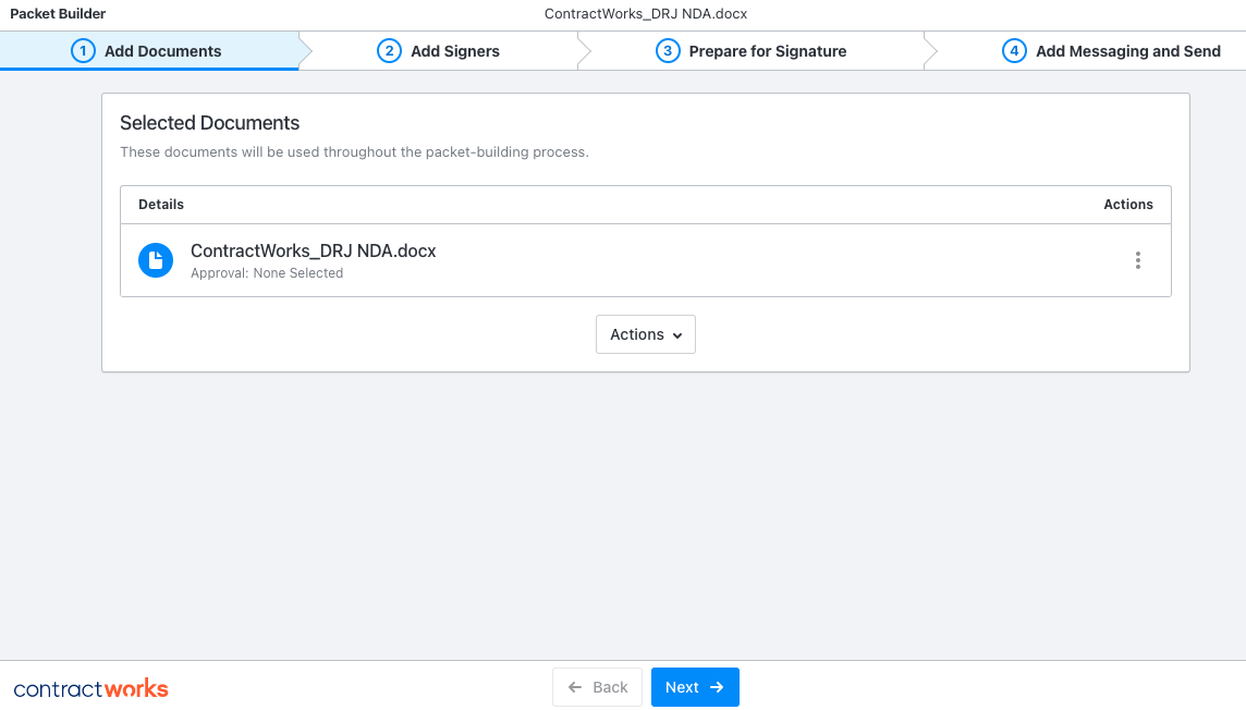 How to Send a Document for Signature